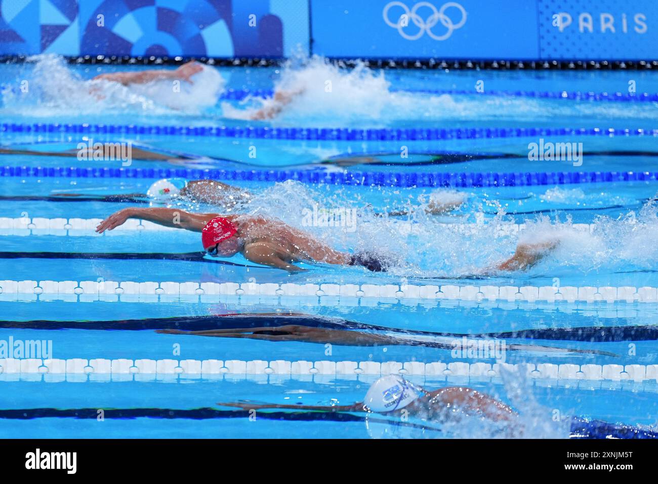 Great Britain's Alexander Cohoon during the Men's 50M Freestyle heats ...