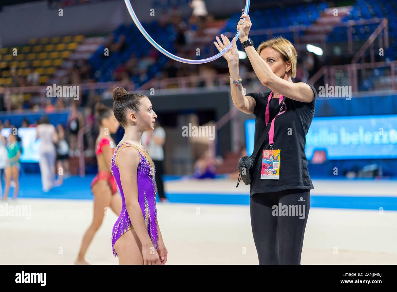 Rome Cup 2024 Gymnastic Rhythmic Stock Photo - Alamy