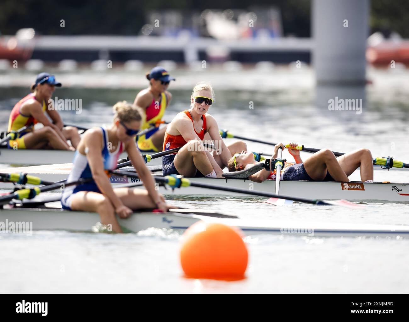 PARIS - Lisa Scheenaard and Martine Veldhuis miss out on a medal during ...