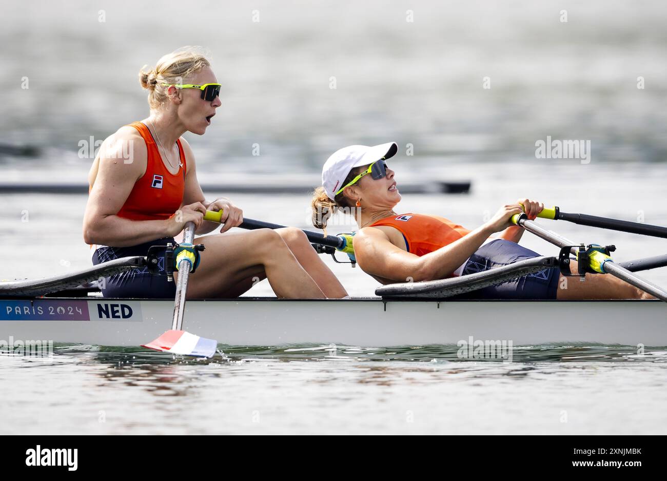 PARIS - Lisa Scheenaard and Martine Veldhuis miss out on a medal during ...