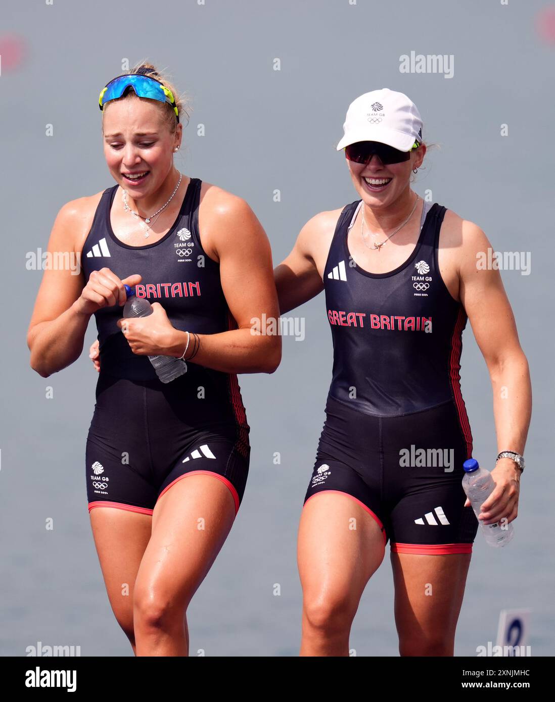 Great Britain's Mathilda Hodgkins-Byrne and Rebecca Wilde after ...
