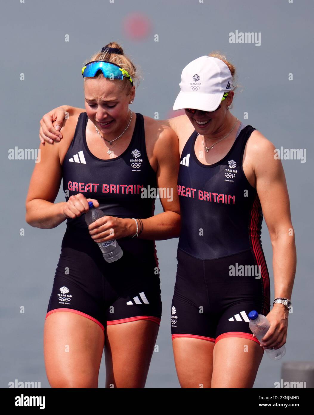 Great Britain's Mathilda Hodgkins-Byrne and Rebecca Wilde after ...