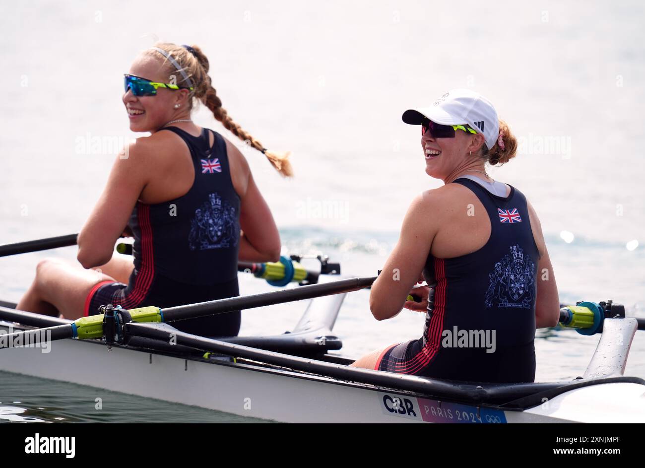 Great Britain's Mathilda Hodgkins-Byrne and Rebecca Wilde after ...