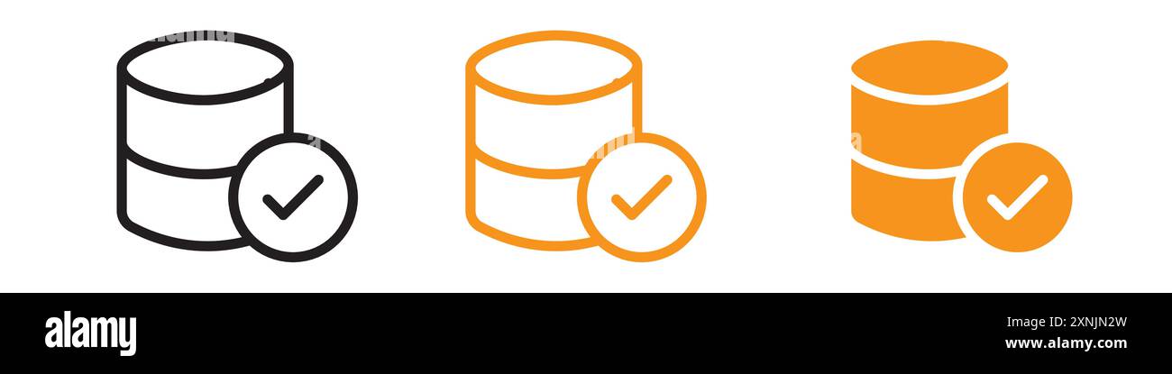 Data Recovery icon web design logo set collection in vector Stock ...