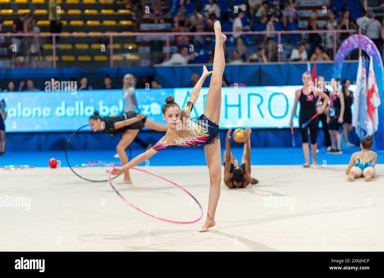 Rome Cup 2024 Gymnastic Rhythmic Stock Photo - Alamy