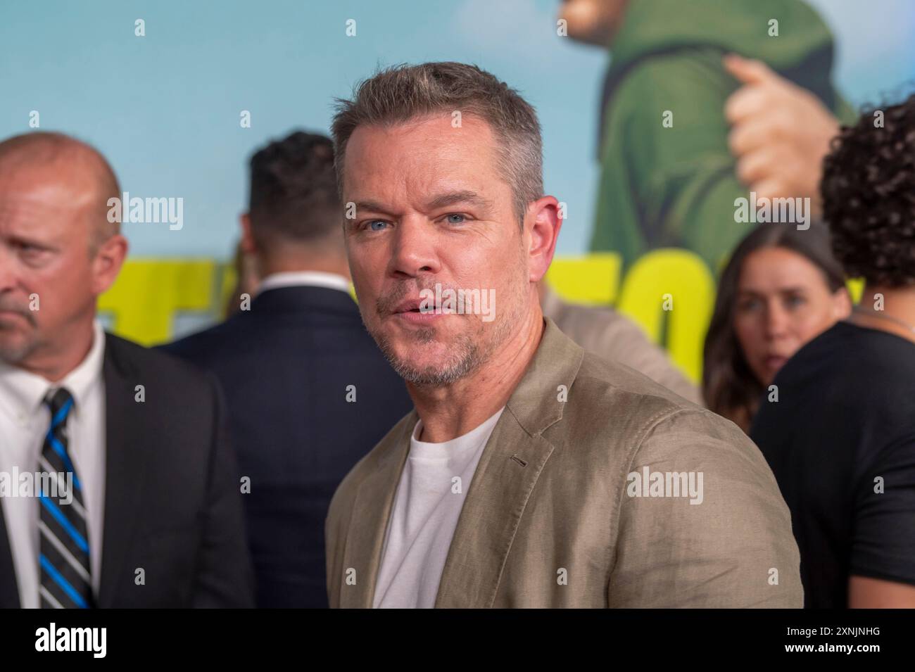 New York City, United States. 31st July, 2024. Matt Damon attends Apple ...