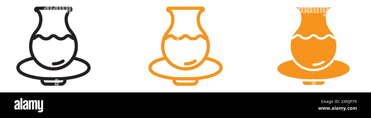 Pottery instruction Stock Vector Images - Alamy