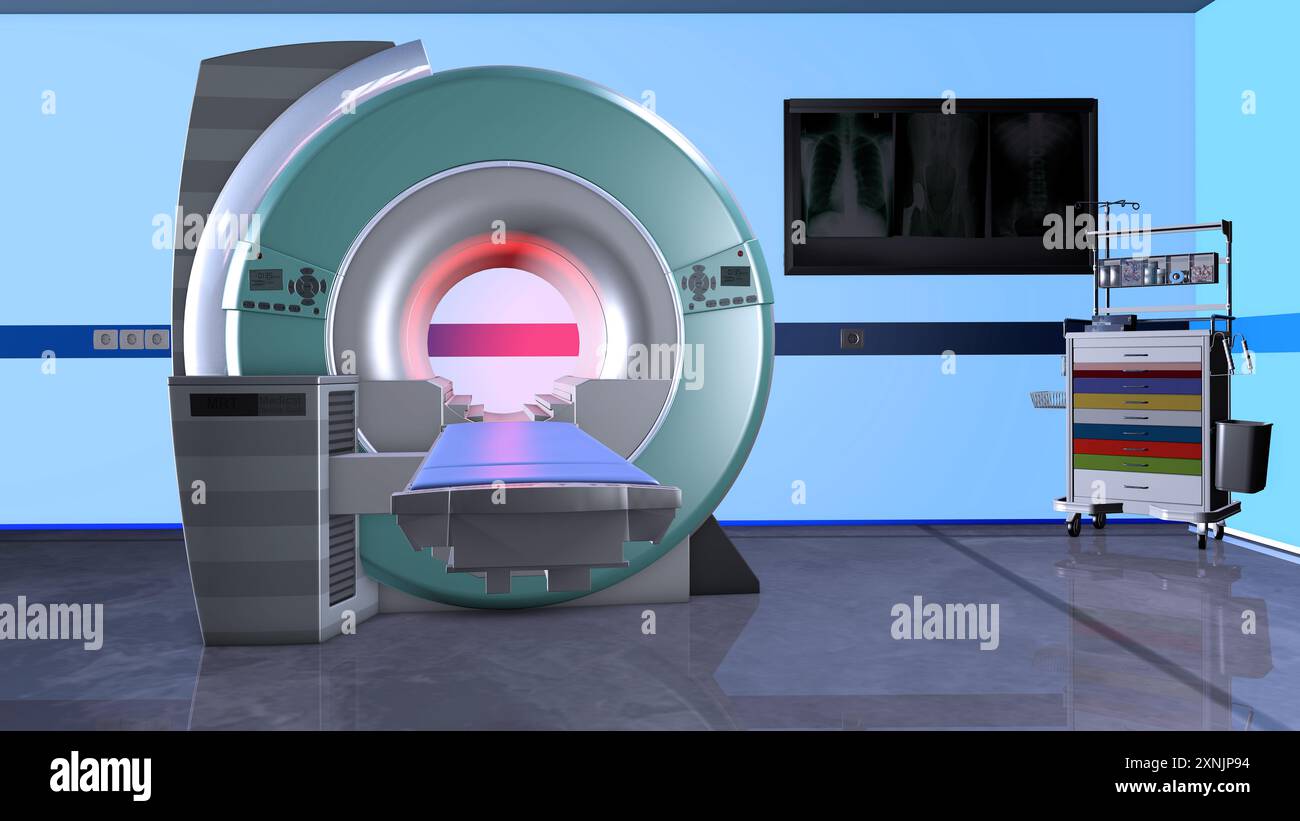 a magnetic resonance imaging device for medical diagnostics in the ...