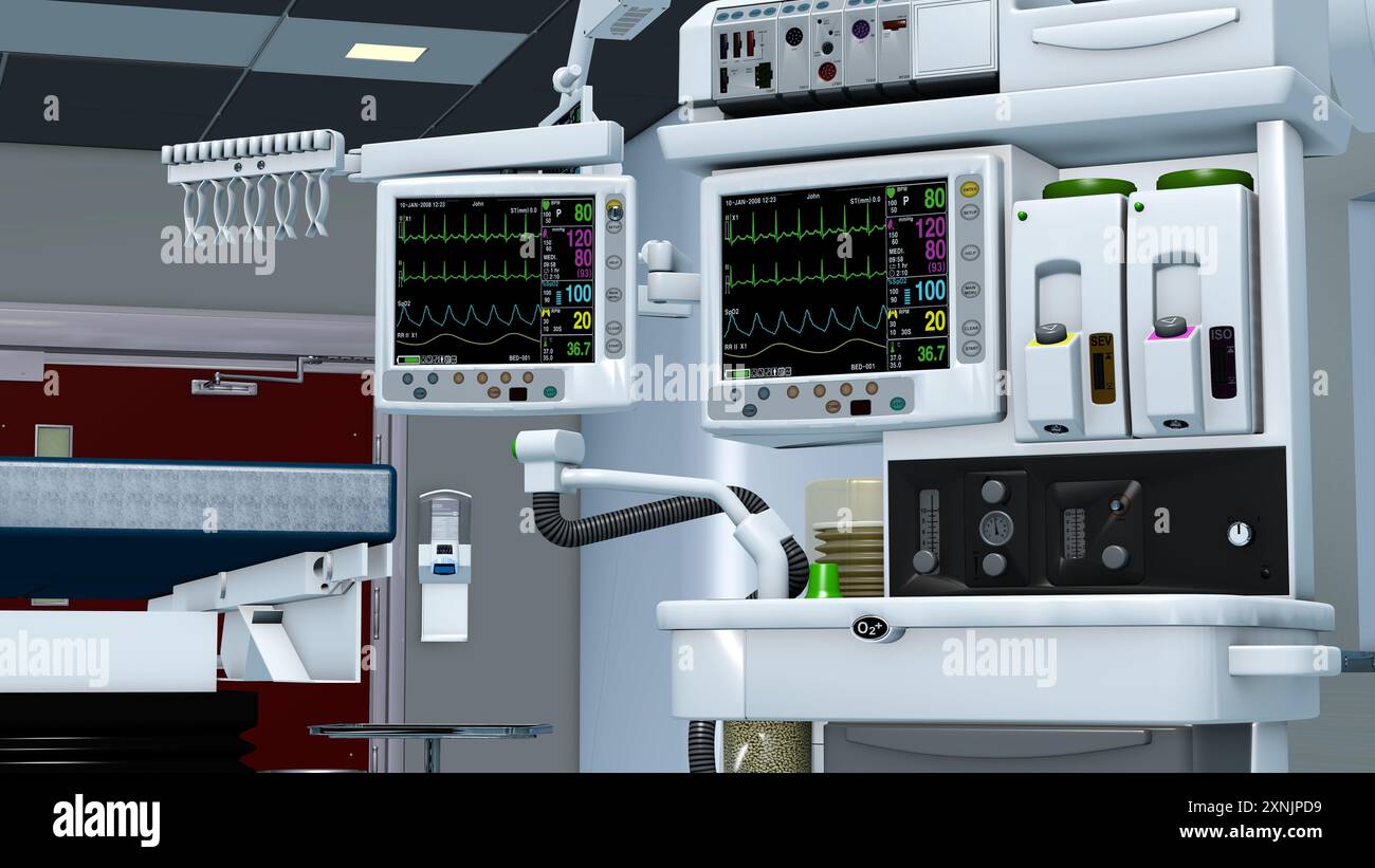 Anesthesia workstation hi-res stock photography and images - Alamy