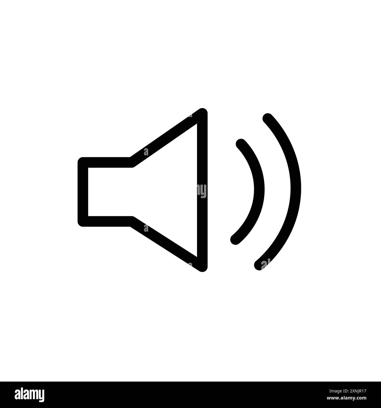 Speaker volume icon web design logo set collection in vector Stock ...