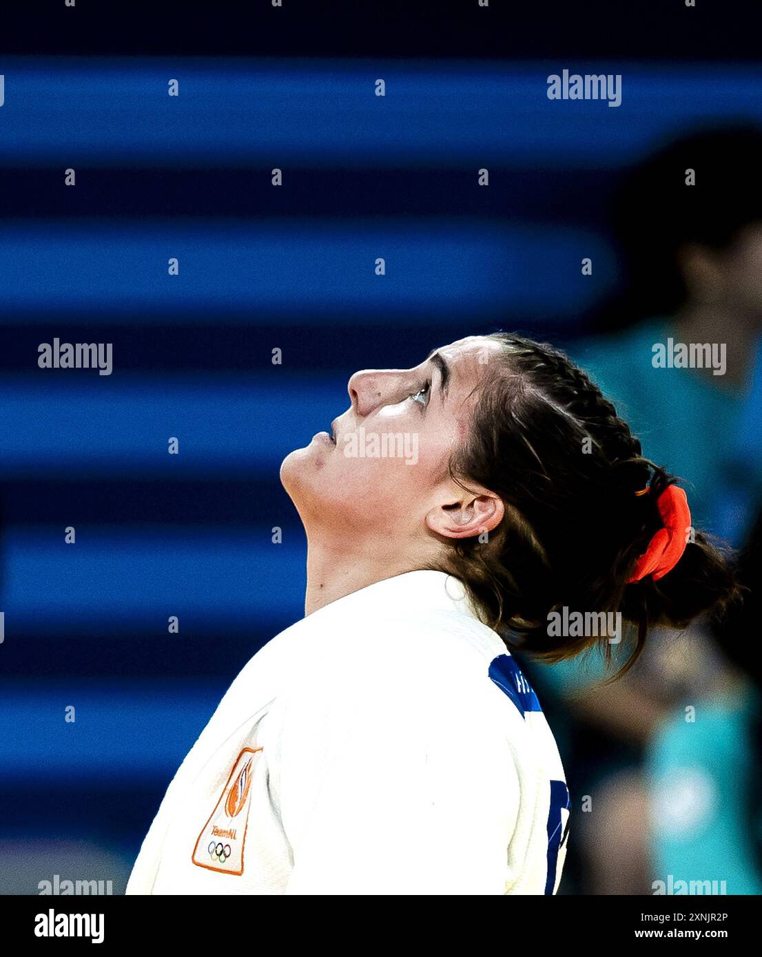 PARIS - Judoka Guusje Steenhuis wins the Olympic Games against the ...