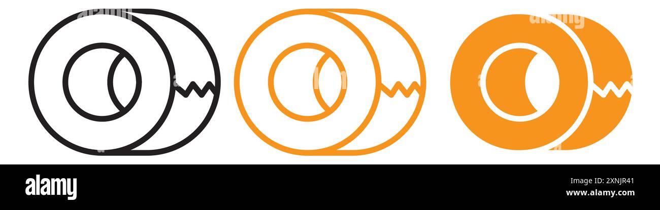 scotch icon web design logo set collection in vector Stock Vector Image ...