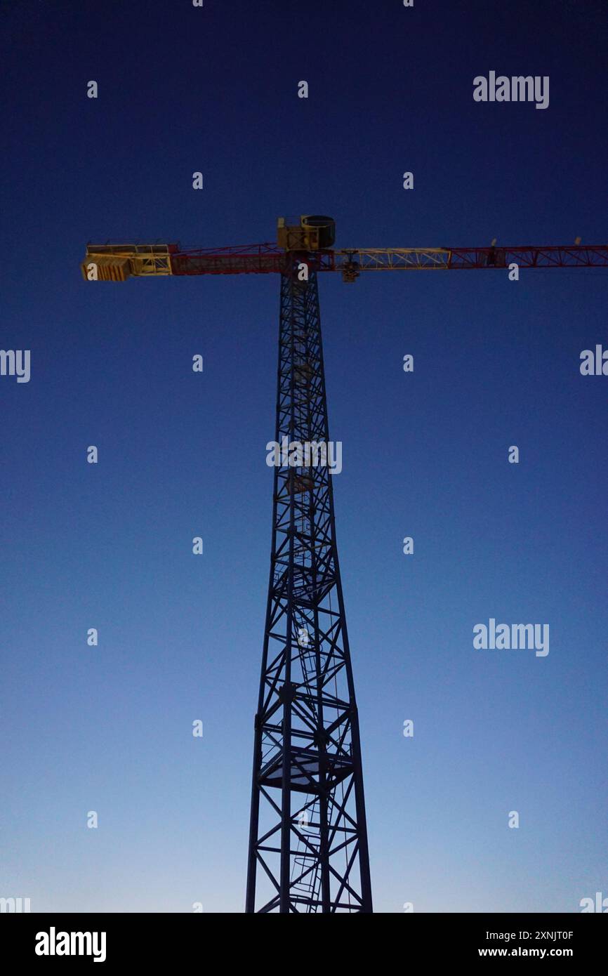 20 June 2024 Selcuk Izmır Turkey. Winch Crane at Ephesus Renovations at ...