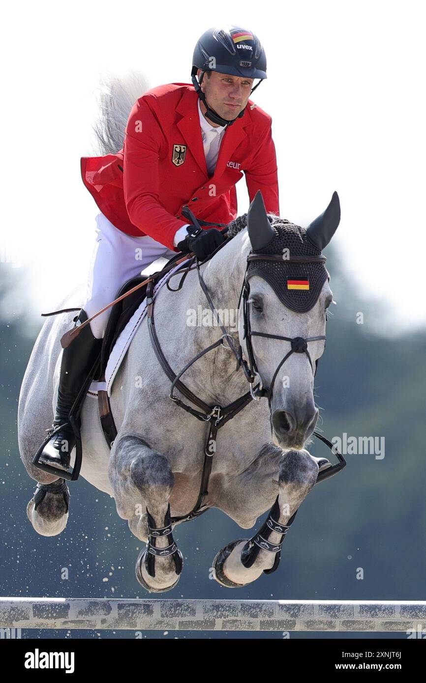 Versailles, France. 01st Aug, 2024. Olympia, Paris 2024, equestrian ...