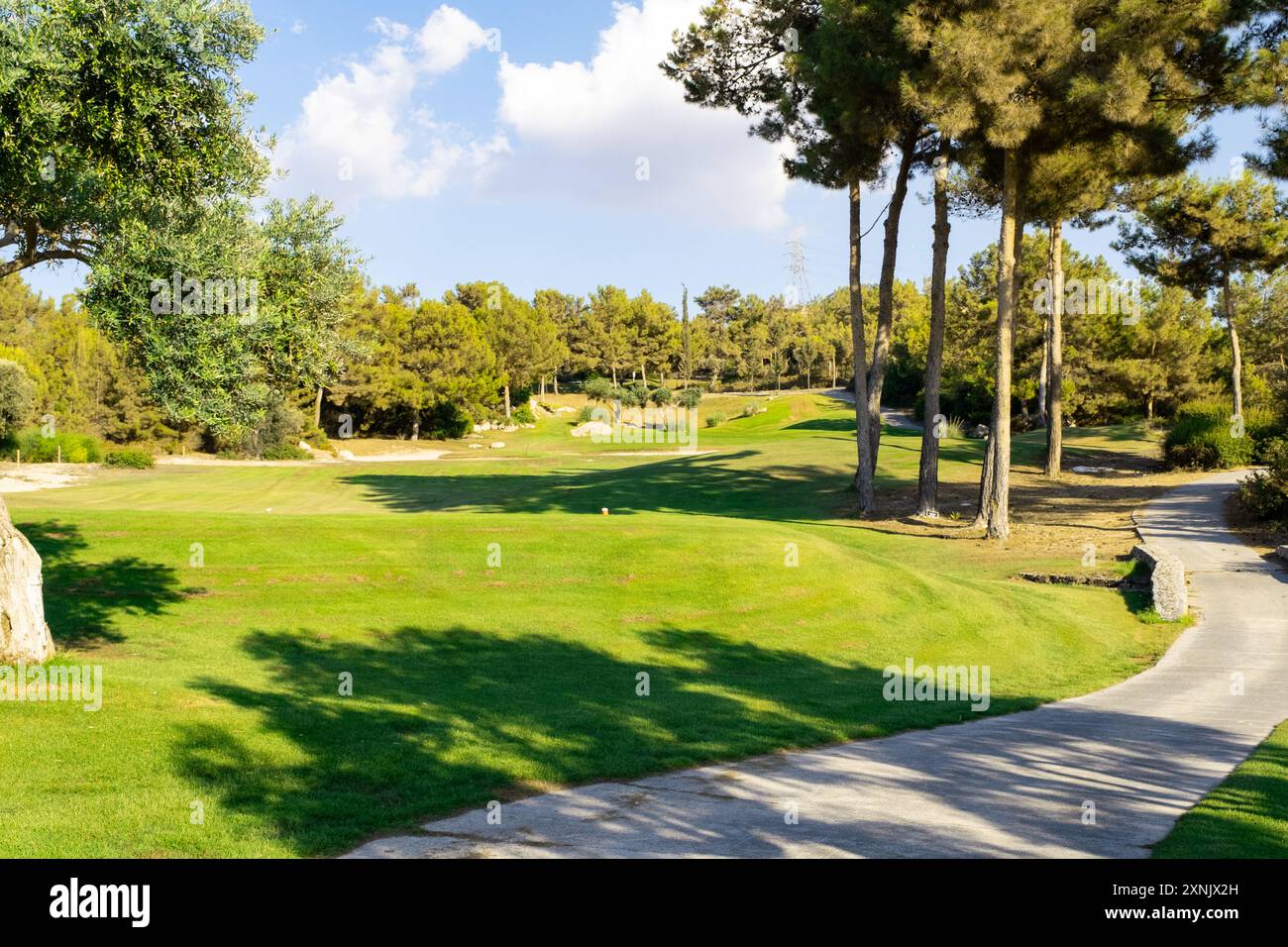 Golf teeing ground in course hi-res stock photography and images - Alamy