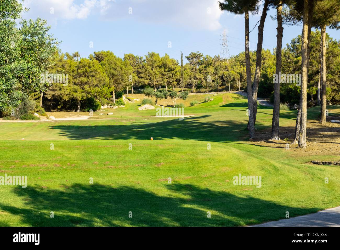 Golf teeing ground in course hi-res stock photography and images - Alamy