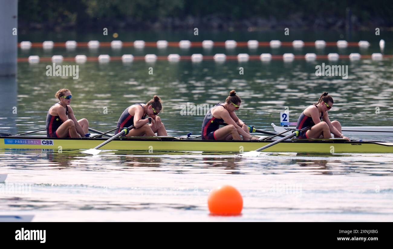 Great Britain's Helen Glover, Esme Booth, Sam Redgrave and Rebecca ...