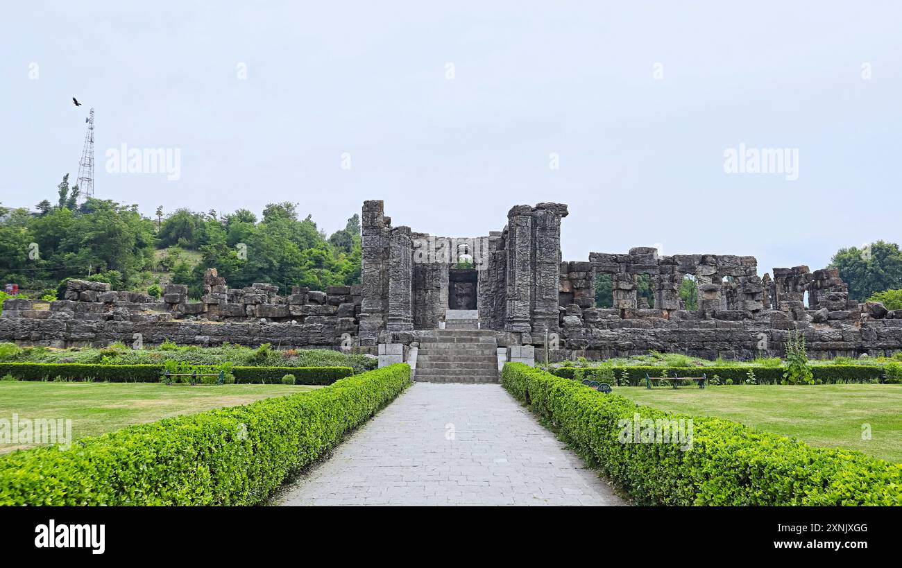 Built by king lalitaditya muktapida hi-res stock photography and images ...