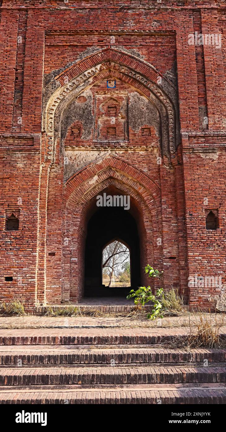 View of the Tomb of Mir Jafar, 17th-century Mughal monument, Fatehgarh ...