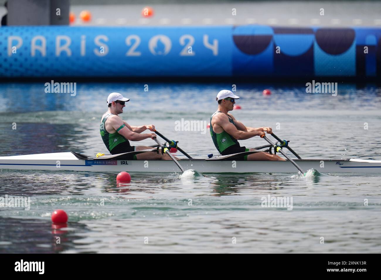 Ireland's Daire Lynch and Philip Doyle on their way to winning bronze ...