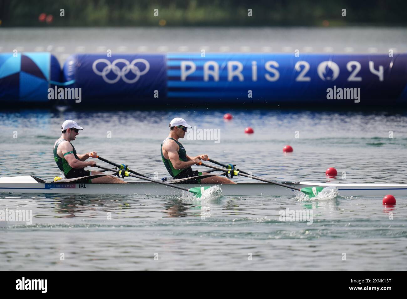 Ireland's Daire Lynch and Philip Doyle on their way to winning bronze ...
