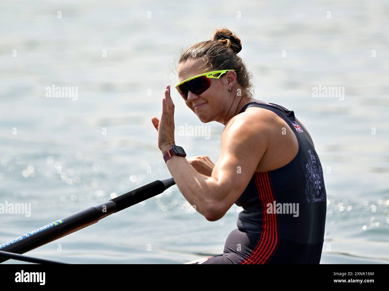 Paris, France. 01st Aug, 2024. Paris 2024 Olympic games. Rowing ...