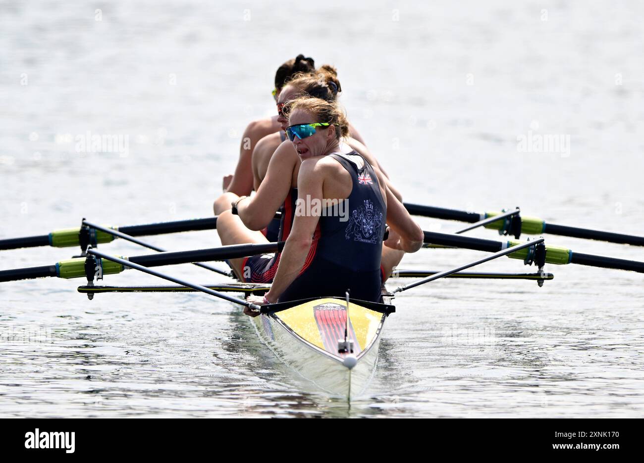 Paris, France. 01st Aug, 2024. Paris 2024 Olympic games. Rowing ...
