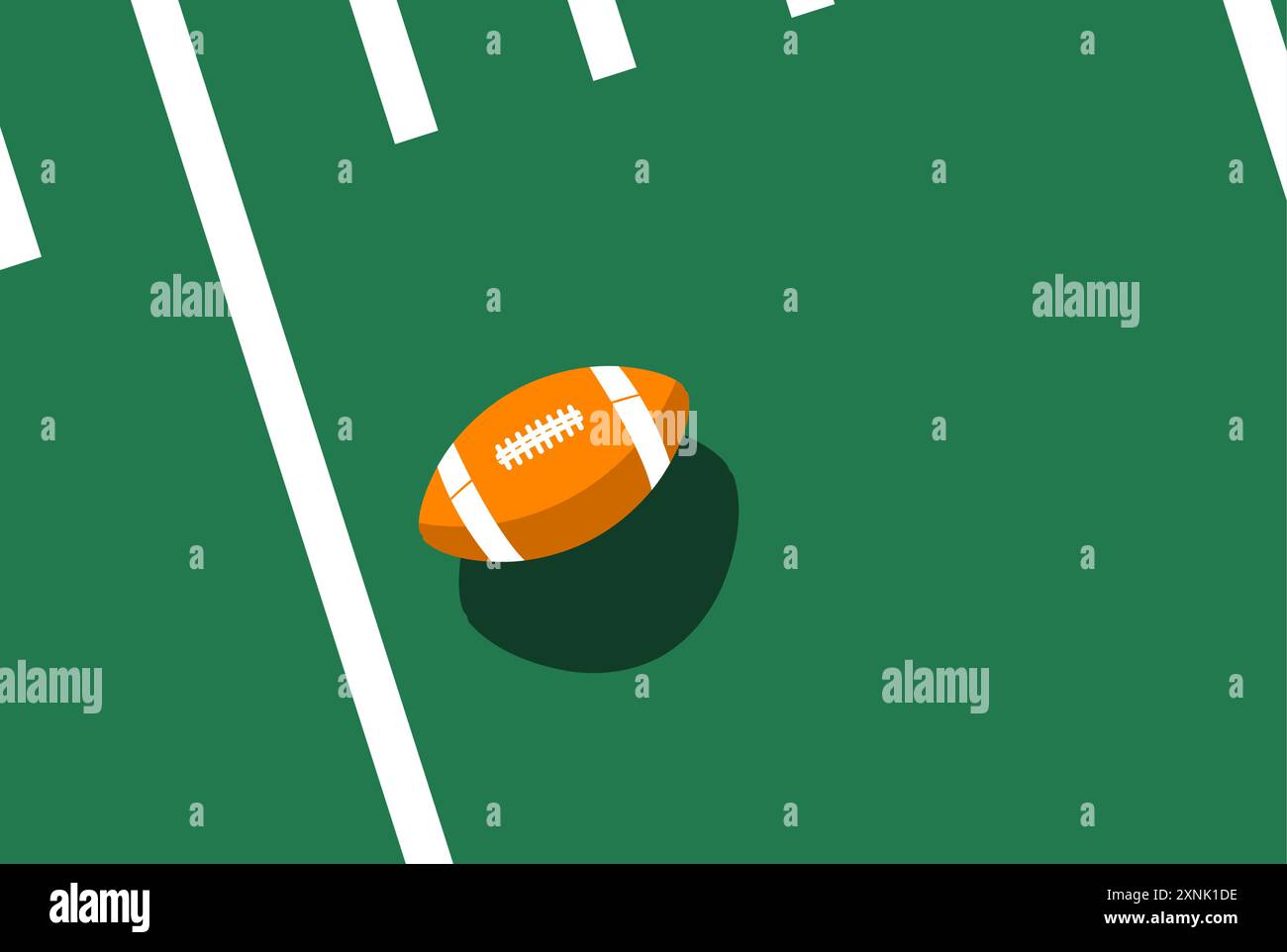 American football field top view hi-res stock photography and images ...