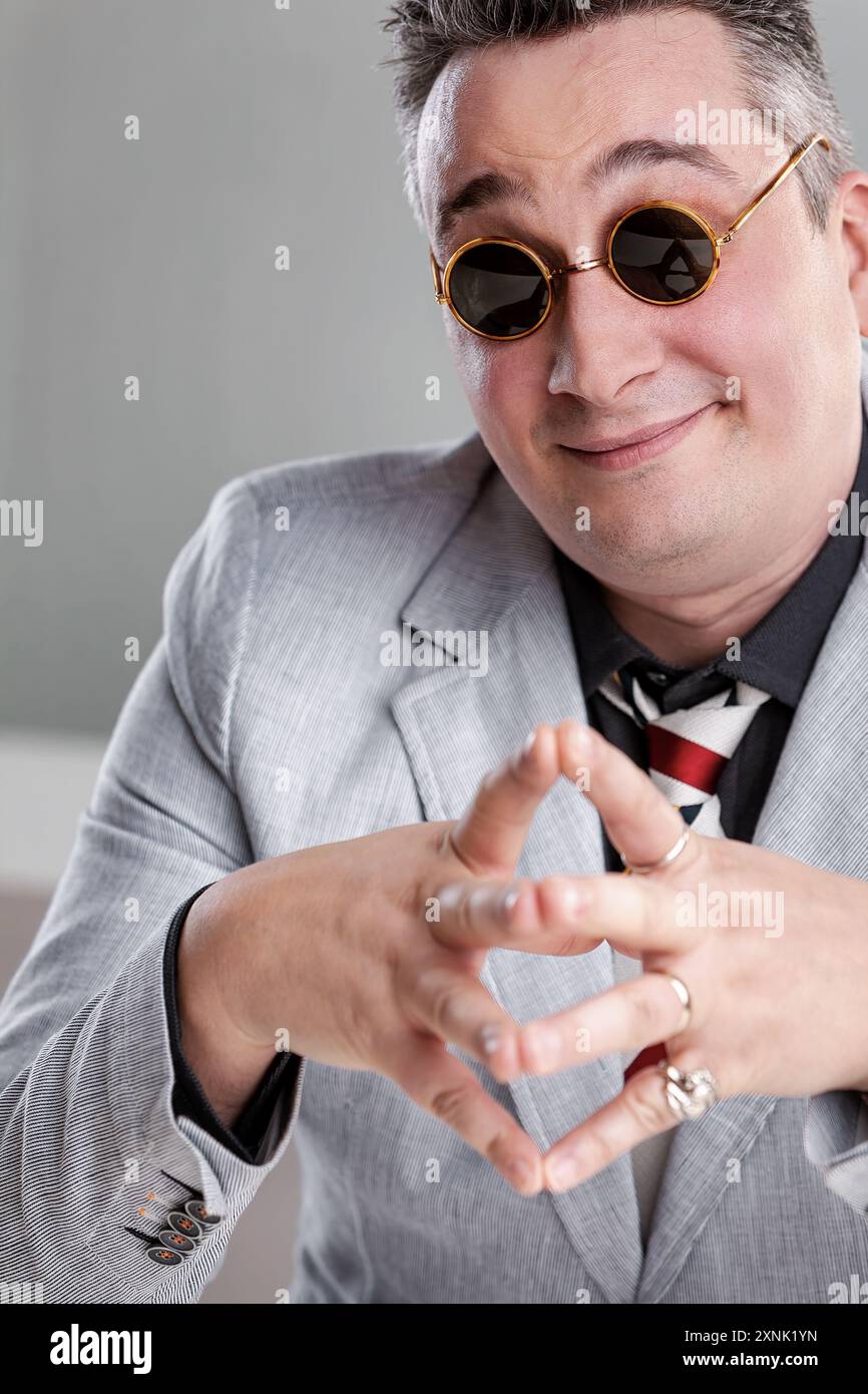 Plotting and scheming hi-res stock photography and images - Alamy