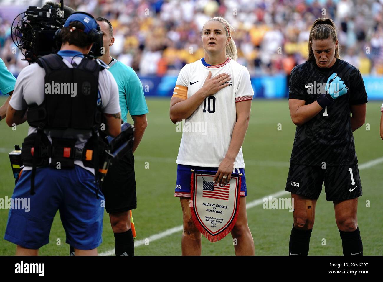 Lindsey Horan (USA), Football, Women's Group B between Australia and ...