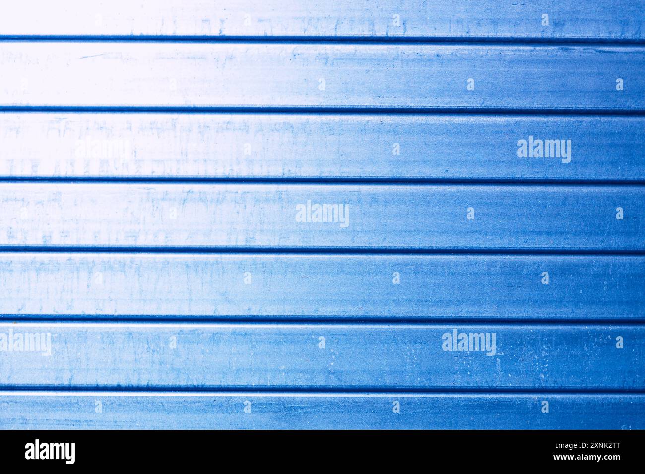 Blue metallic surface with a light blue color. Surface is made of metal ...