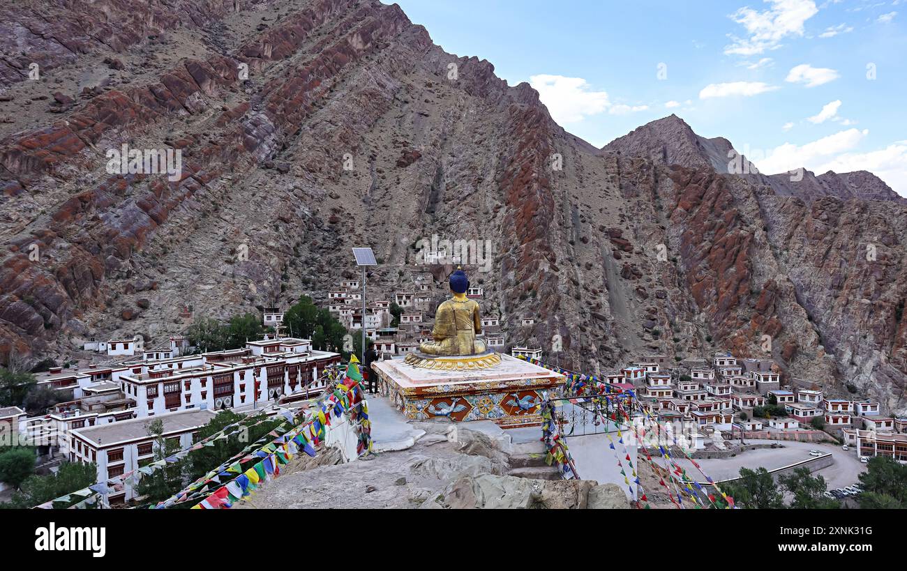 View of Lord Buddha and Hemis Monastery, Hemis, Leh, Ladakh, India ...