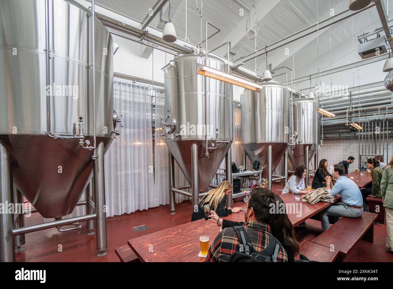 Aben Brewery, Meatpacking district, Kopenhagen, Dänemark, Europa Stock ...