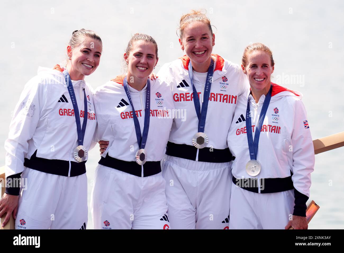 Great Britain's Helen Glover, Esme Booth, Sam Redgrave and Rebecca ...
