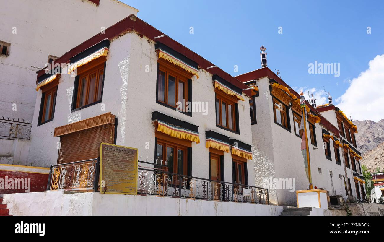 View of Likir Monastery, erected in the 11th century by King Lhachen ...