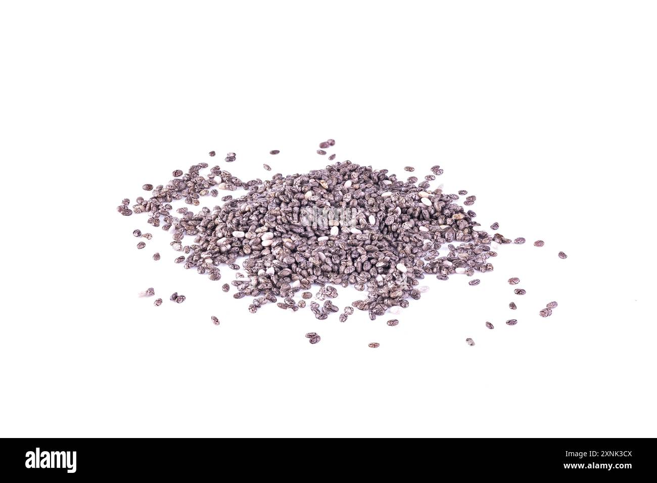Raw chia seeds close Cut Out Stock Images & Pictures - Alamy