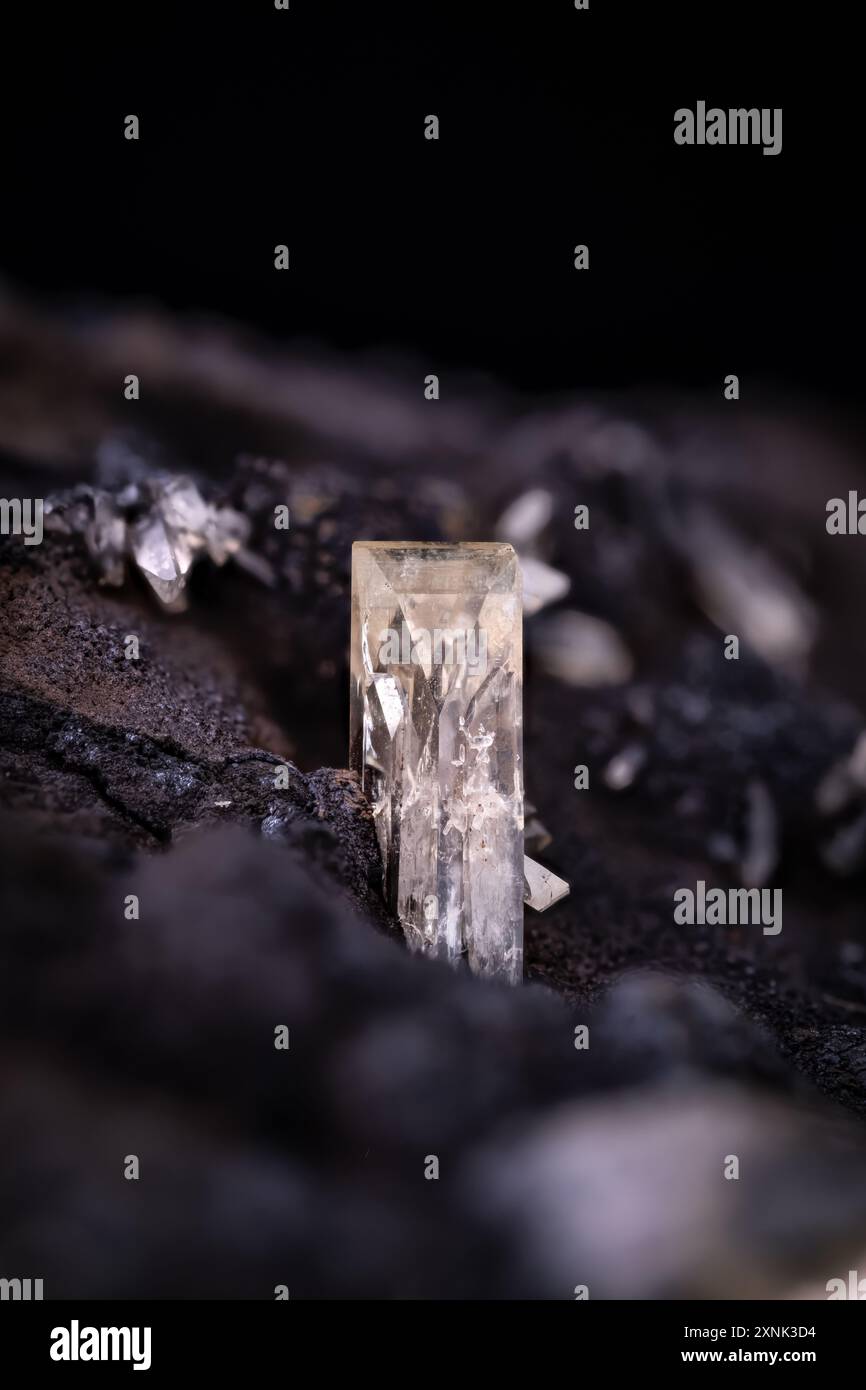Adamite crystal. Specimen from Ojuela Mine, Mapimi, Durango, Mexico ...