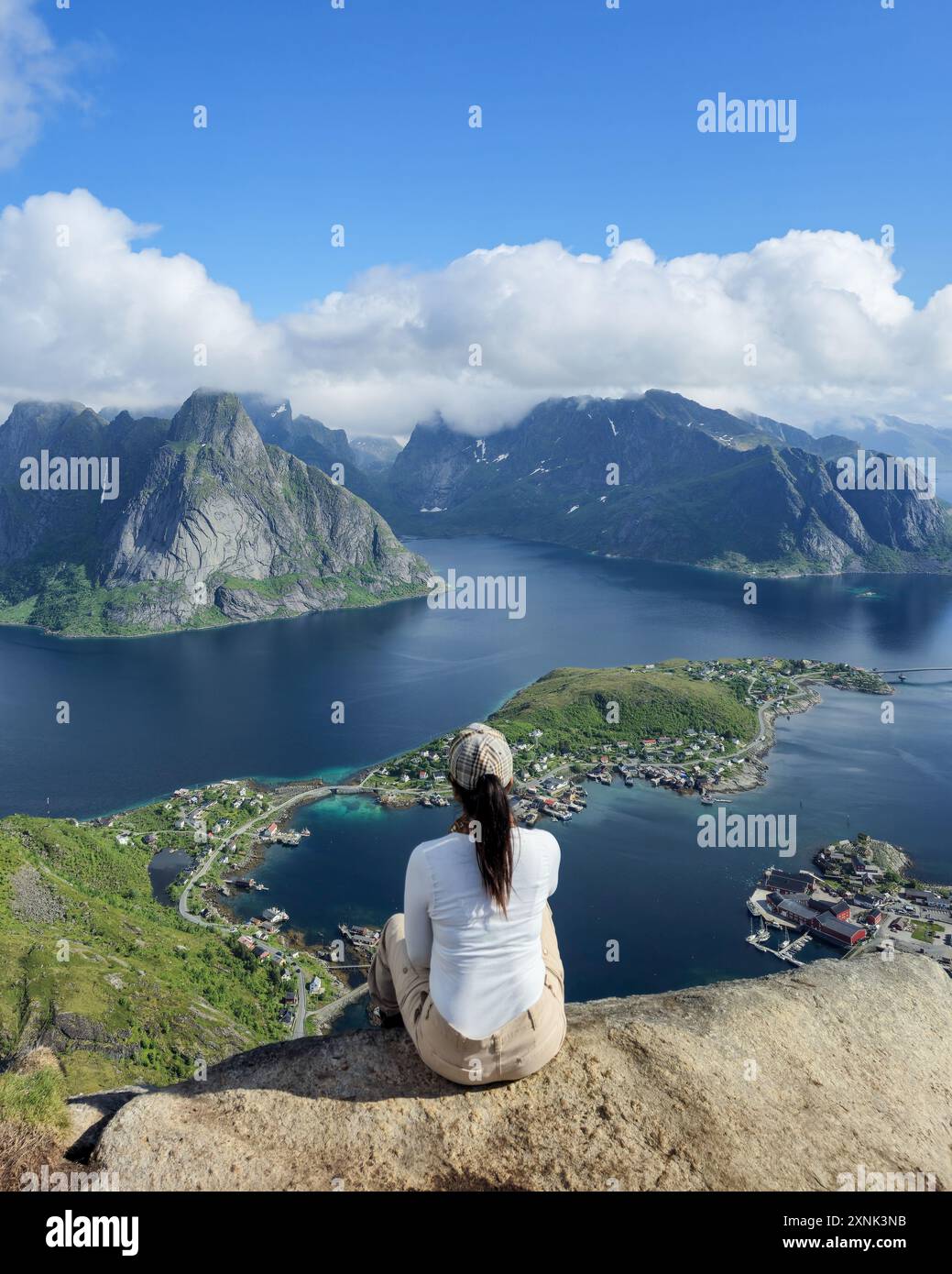 Gazing at the stunning lofoten islands hi-res stock photography and ...