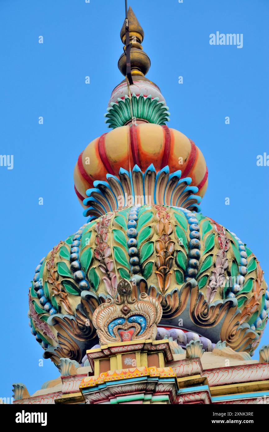 Partial view of Yamai Devi Mandir, Aundh, near Satara, Maharashtra ...