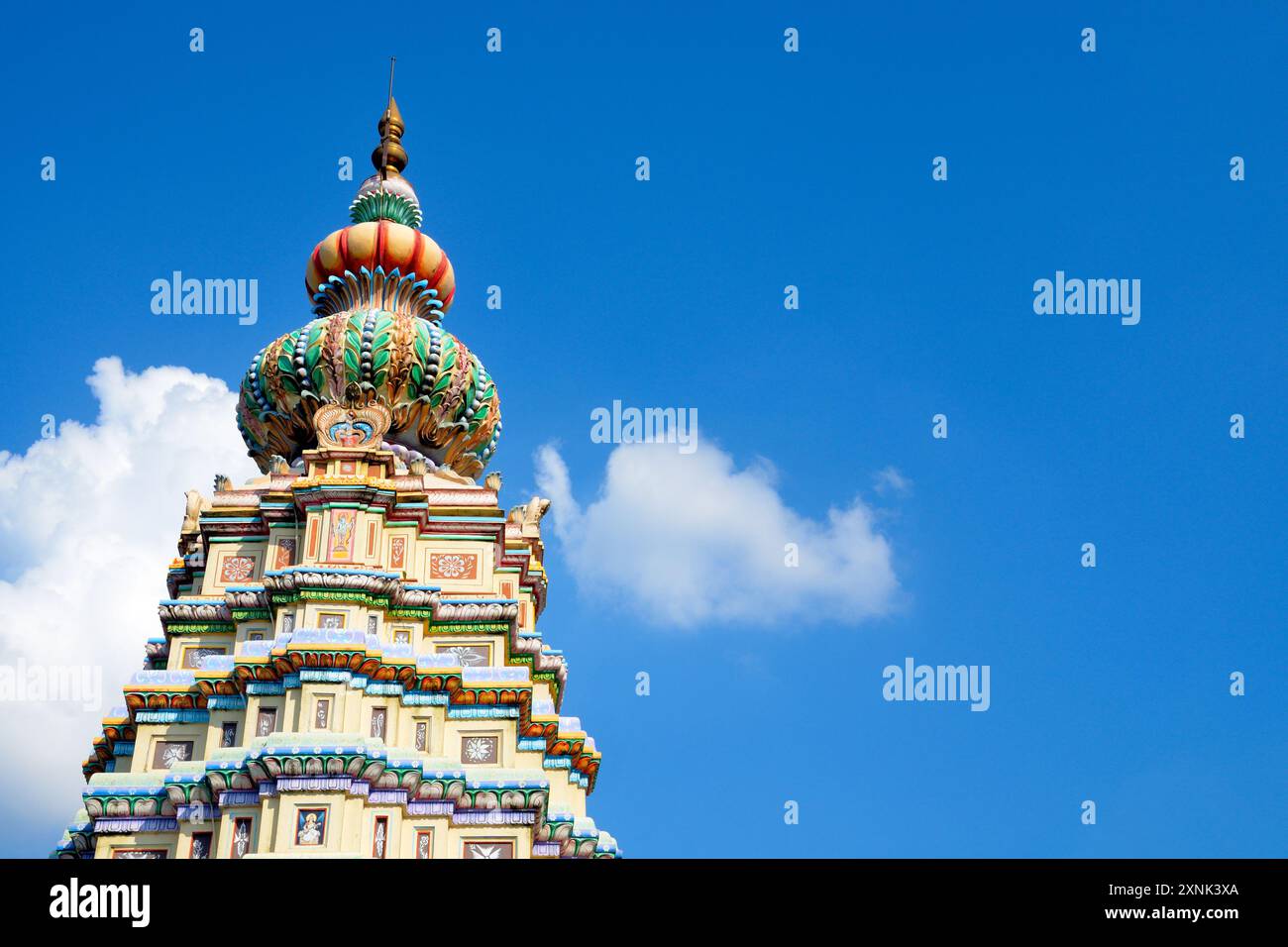 Partial view of Yamai Devi Mandir, Aundh, near Satara, Maharashtra ...