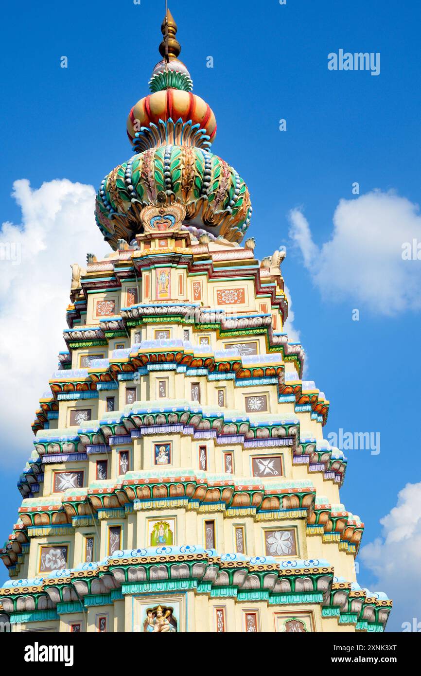 Partial view of Yamai Devi Mandir, Aundh, near Satara, Maharashtra ...