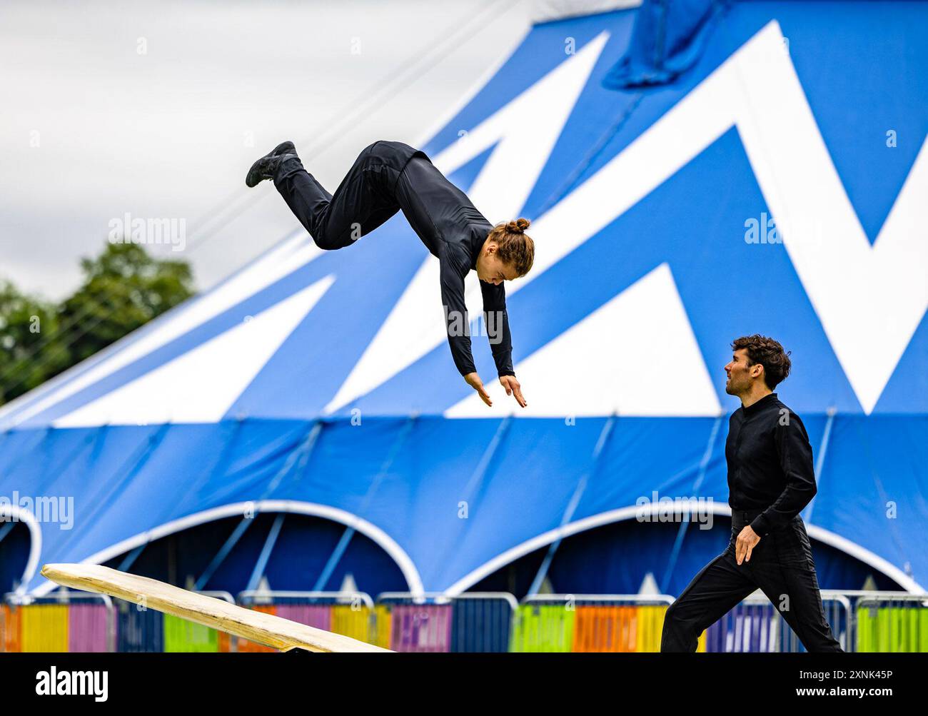 Edinburgh, United Kingdom. 01 August, 2024 Pictured: Cirquework ...