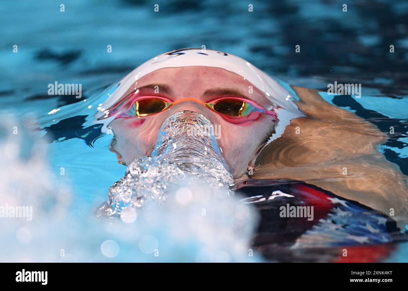 Paris, France. 01st Aug, 2024. Regan Smith of USA competes in the ...
