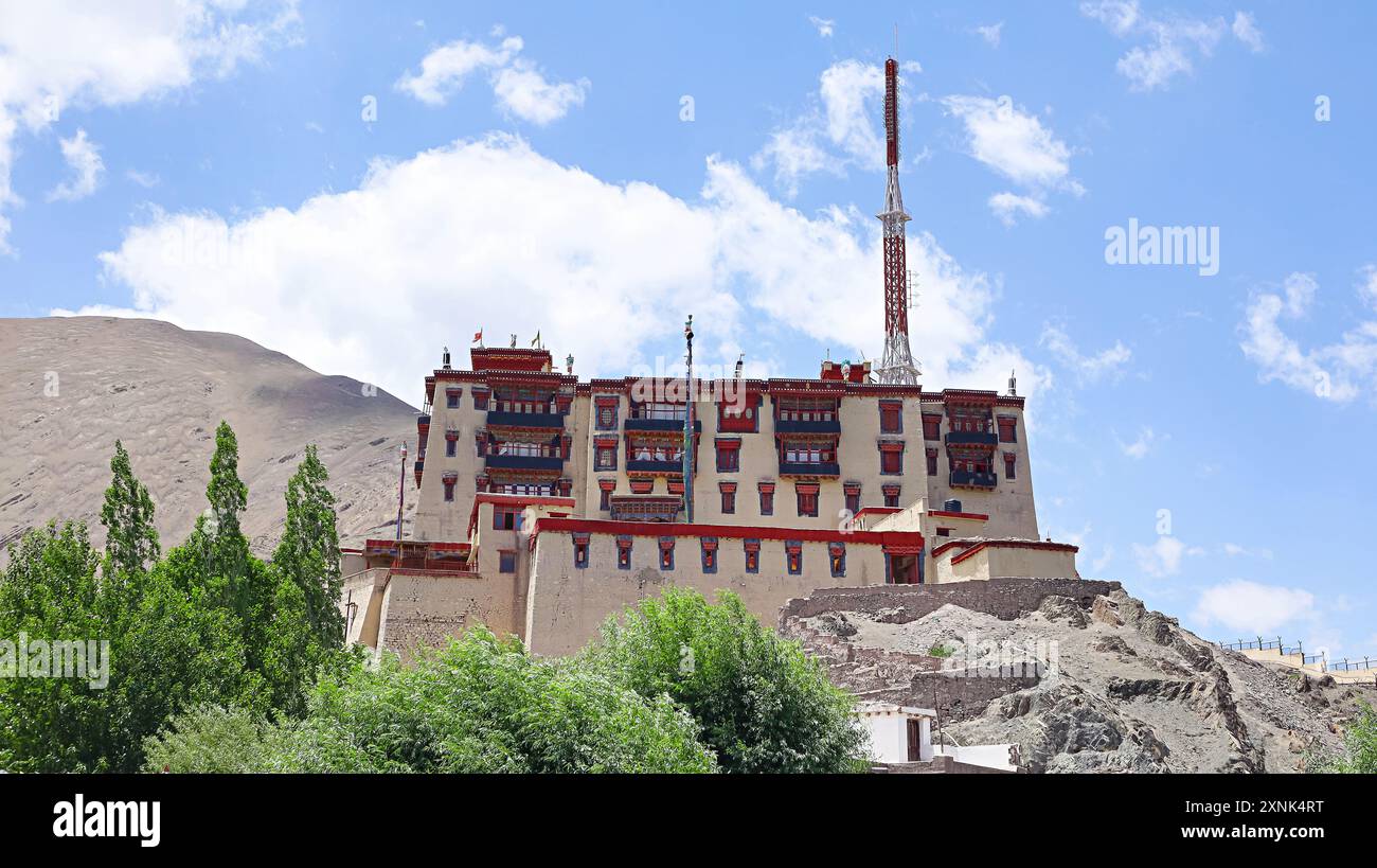 View of Stok Palace, Stok village, Leh, Ladakh, India Stock Photo - Alamy