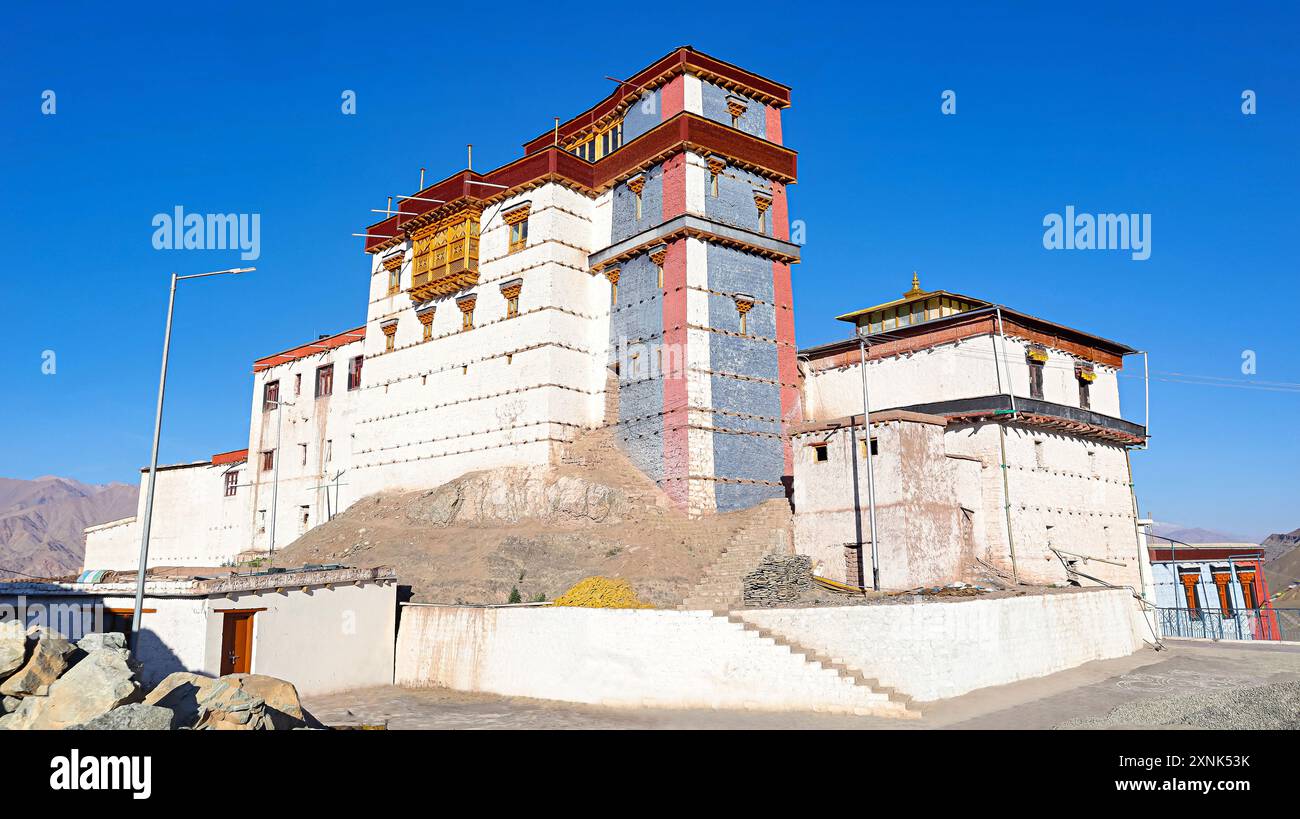 Backside view of Matho Monastery, Leh, Ladakh, India Stock Photo - Alamy