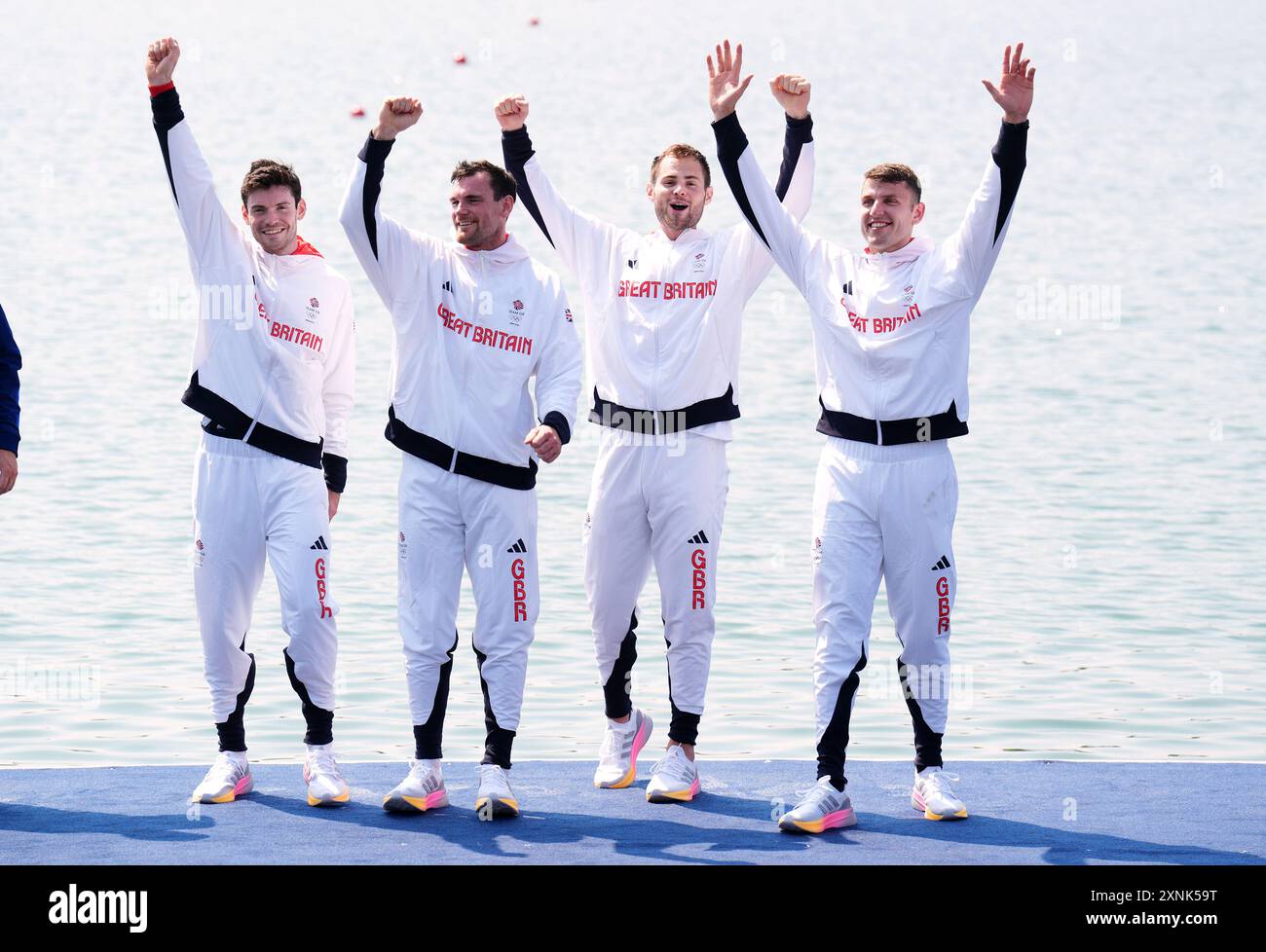 Great Britain's Oliver Wilkes, David Ambler, Matt Aldridge and Freddie ...
