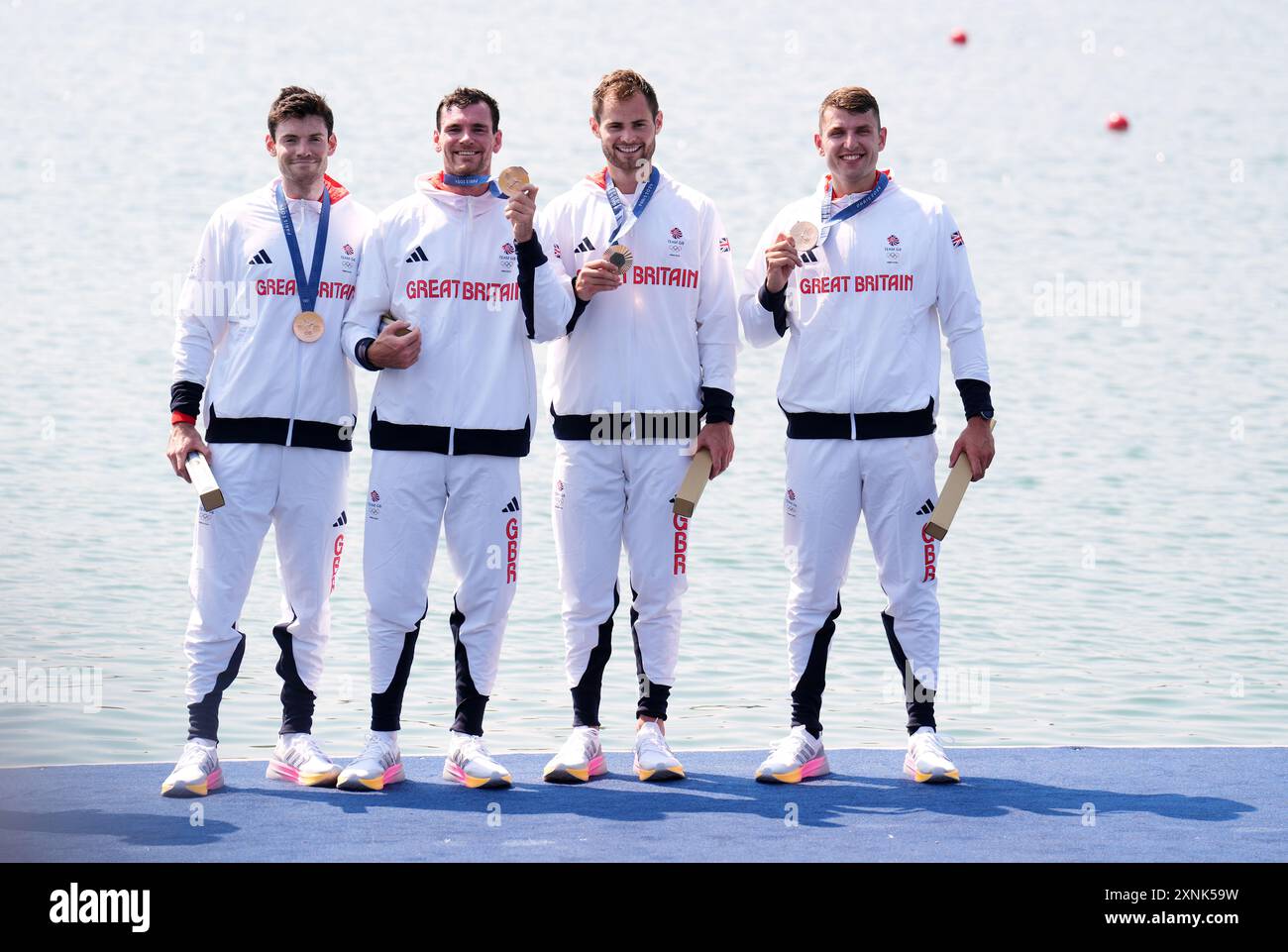 Great Britain's Oliver Wilkes, David Ambler, Matt Aldridge and Freddie ...