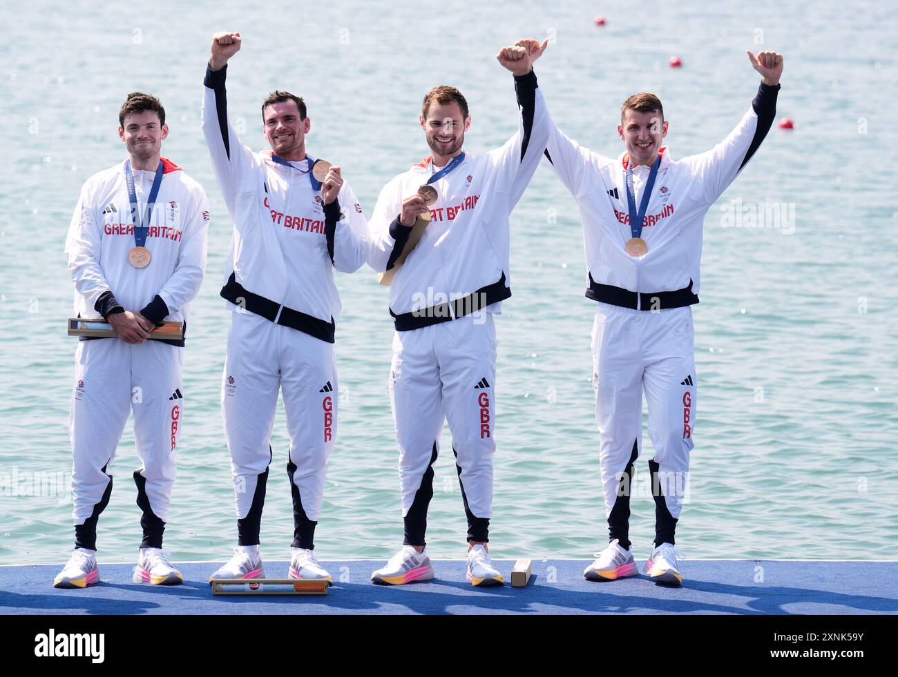 Great Britain's Oliver Wilkes, David Ambler, Matt Aldridge and Freddie ...