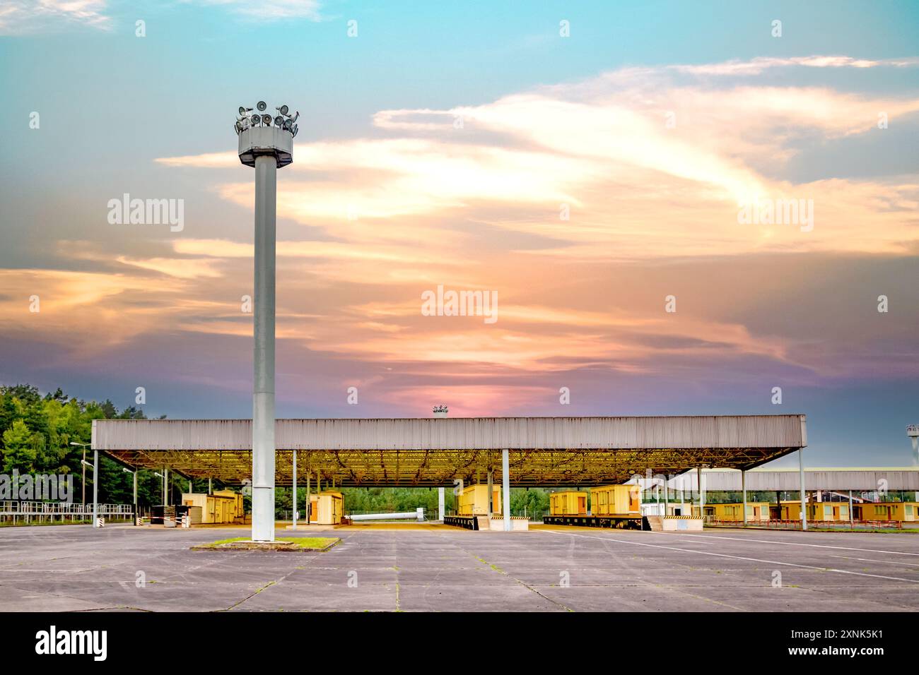Border checkpoint helmstedt marienborn hi-res stock photography and ...
