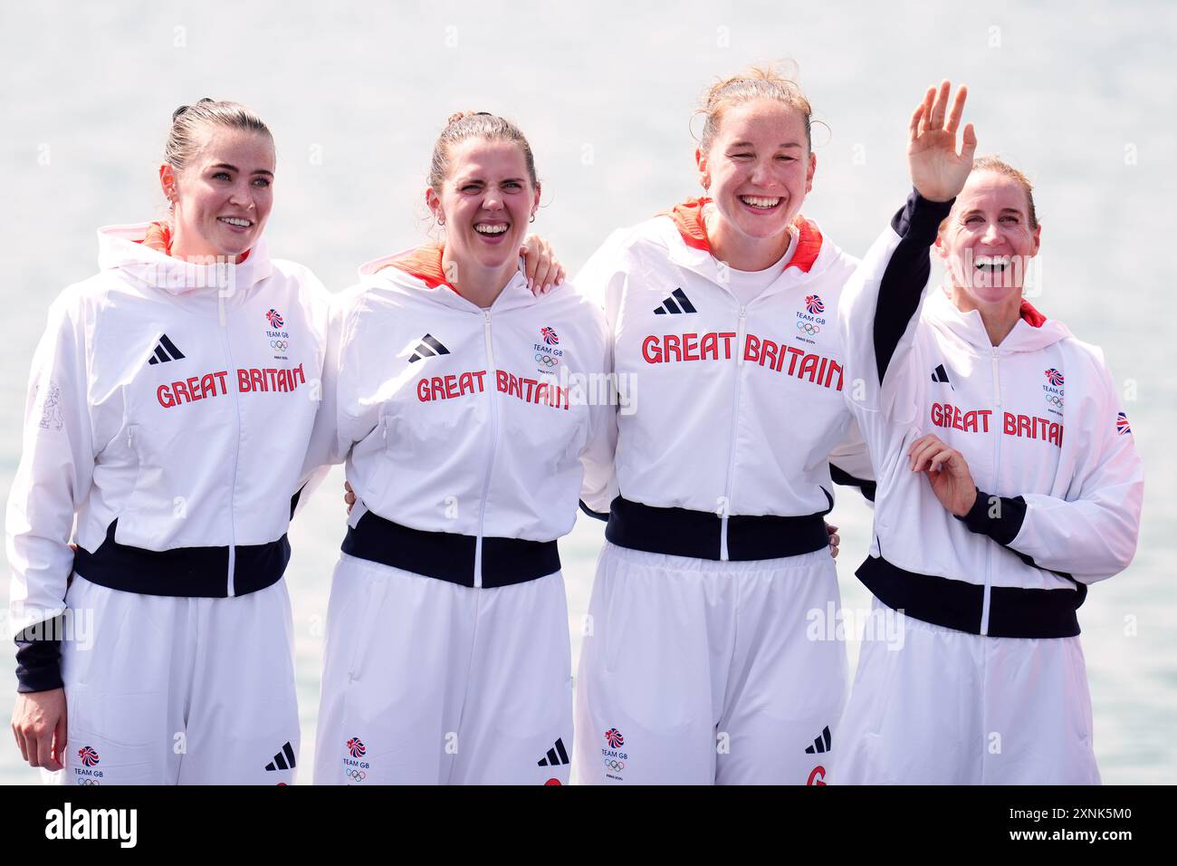 Great Britain's Helen Glover, Esme Booth, Sam Redgrave and Rebecca ...